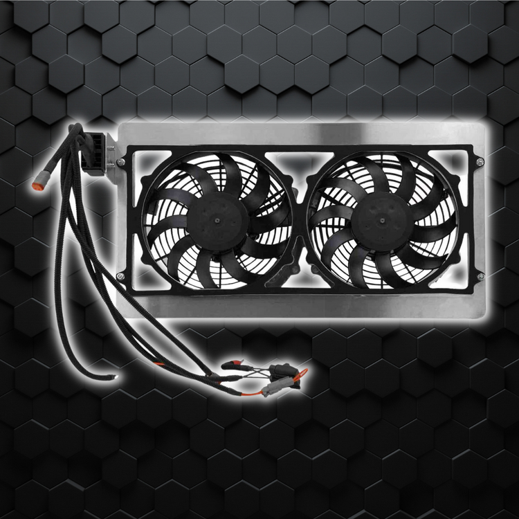 PWR Intercooler Fans | Intercooler Fan Kit VDJ 70/200 Landcruiser ...