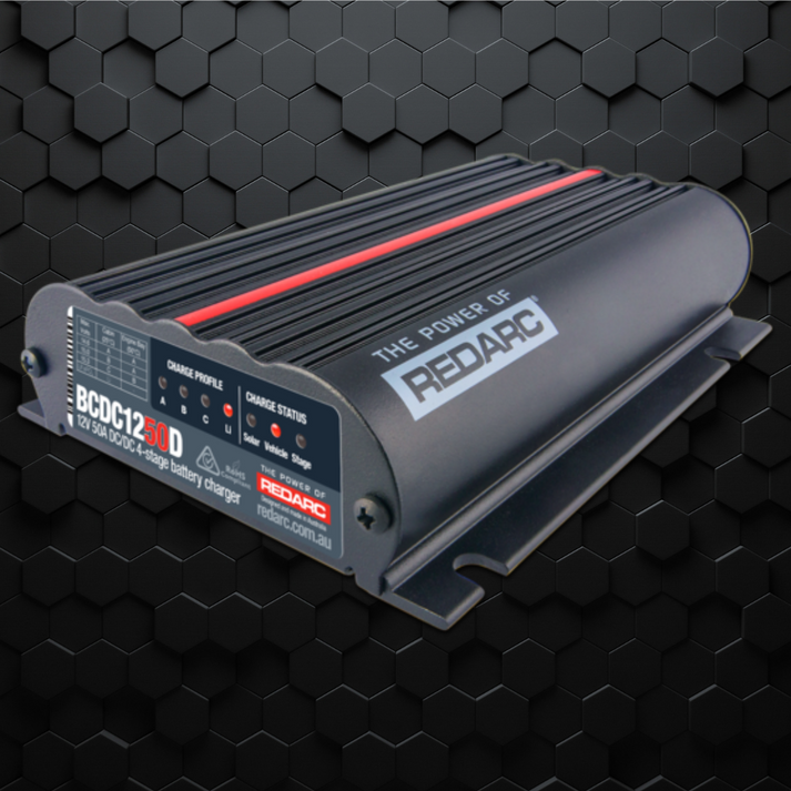 Redarc BCDC1250D | DC to DC Charger with Solar Input | Classic 1250 DC ...